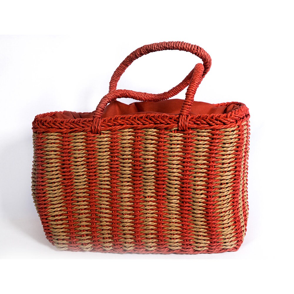 Casual Shopper Wicker Handbag,colorful Spring Beach Handbag, Summer ...
