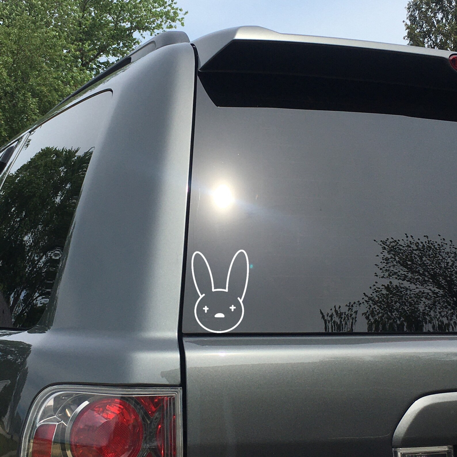 Bad Bunny Holographic Vinyl Decal Permanent and Removable - Etsy