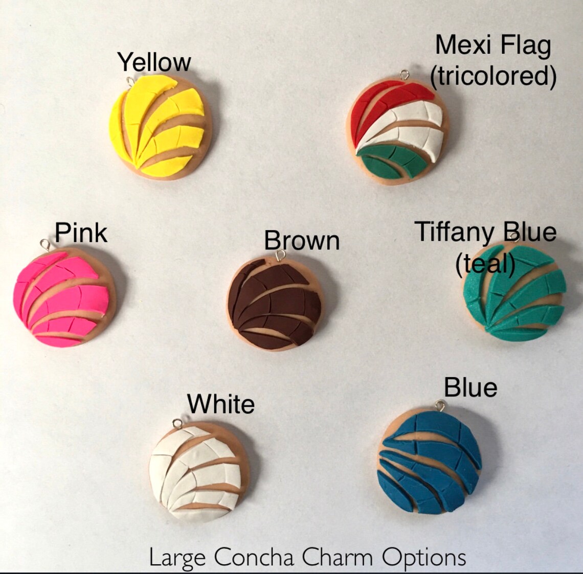 Customizable Concha Keychain Pan Dulce Keychain Mexican - Etsy