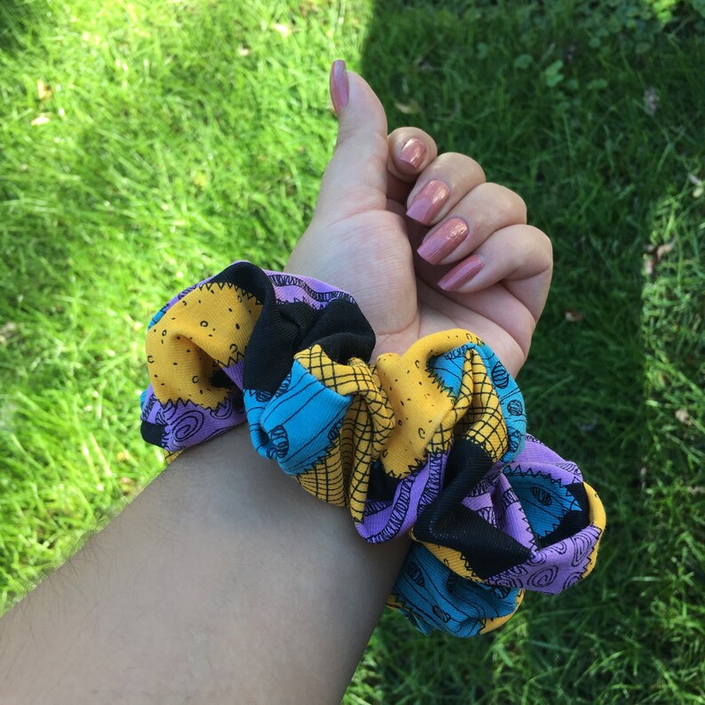 Nightmare Before Christmas Face Mask XL Scrunchie Sally - Etsy