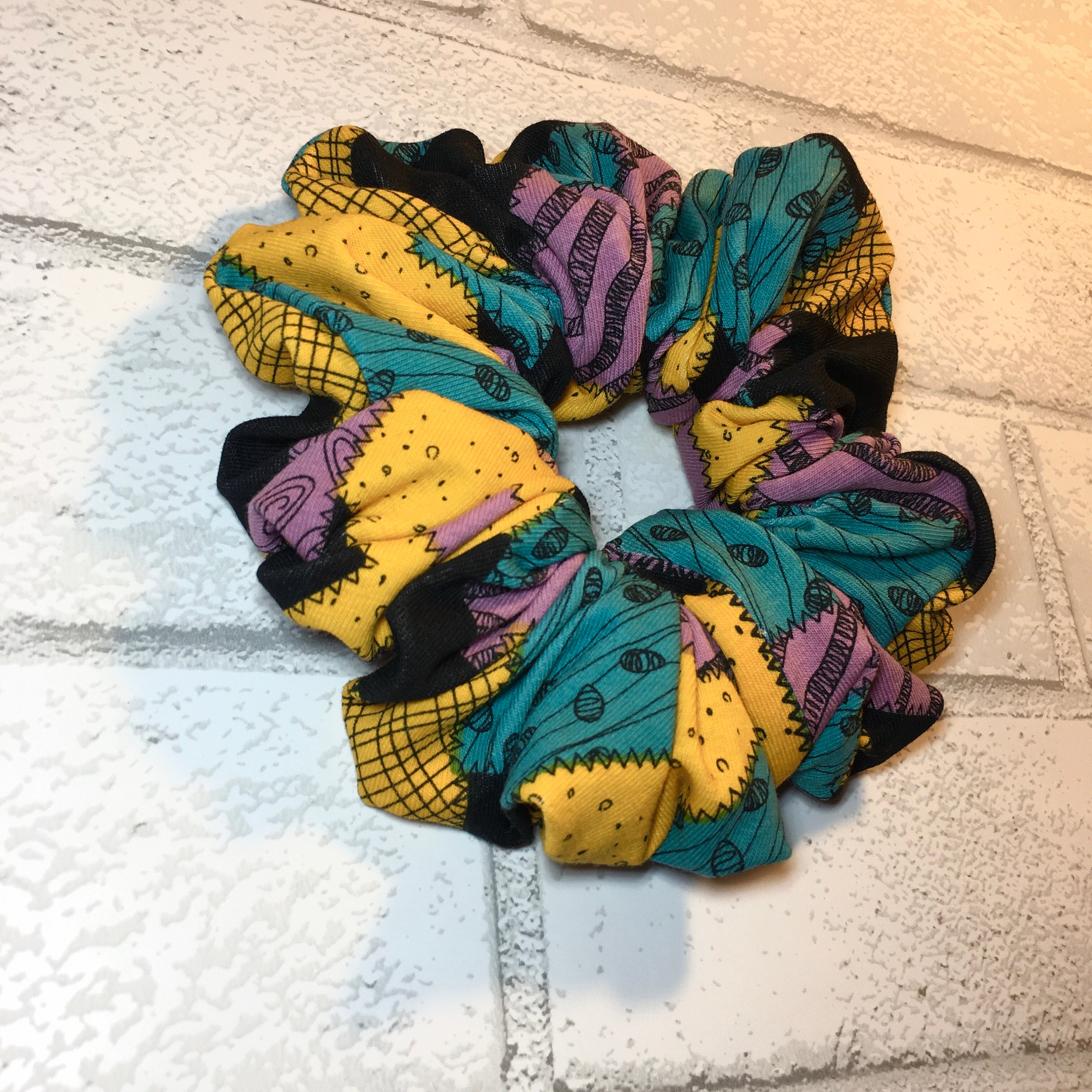 Nightmare Before Christmas Face Mask XL Scrunchie Sally - Etsy