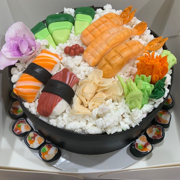 Sushi Cake Topper - Etsy