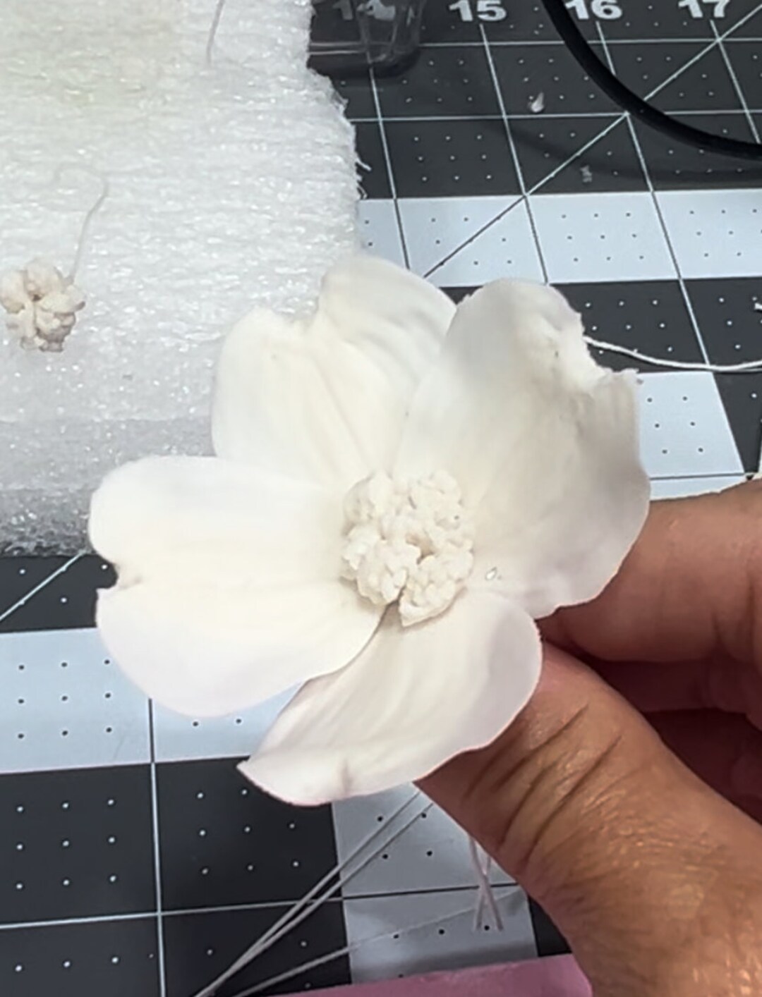 Edible Dogwood Flowers / Flexible Paste/ Cake Toppers/cake Decoration ...