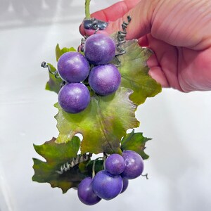 Realistic Gum Paste Grape Cake Topper: Edible Wedding Decoration - Etsy