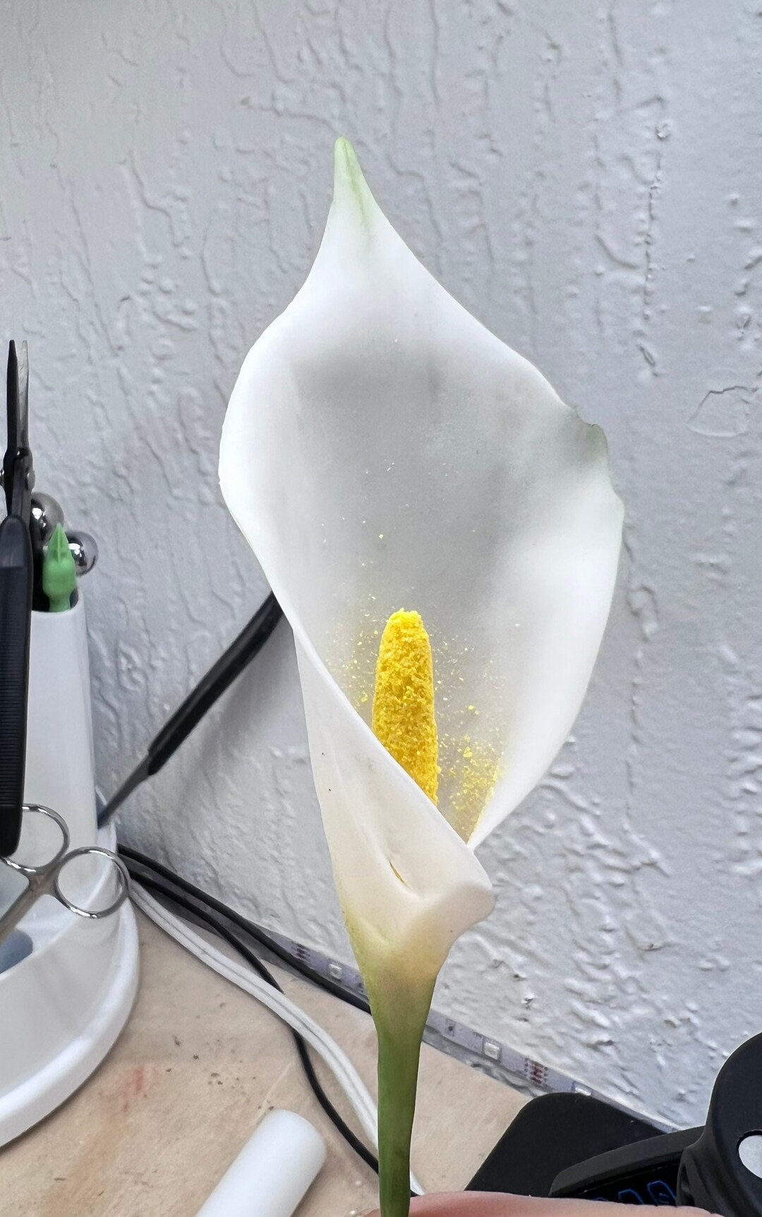 Edible Realistic Calla Lily / Flexible Paste/ Cake Toppers/cake ...