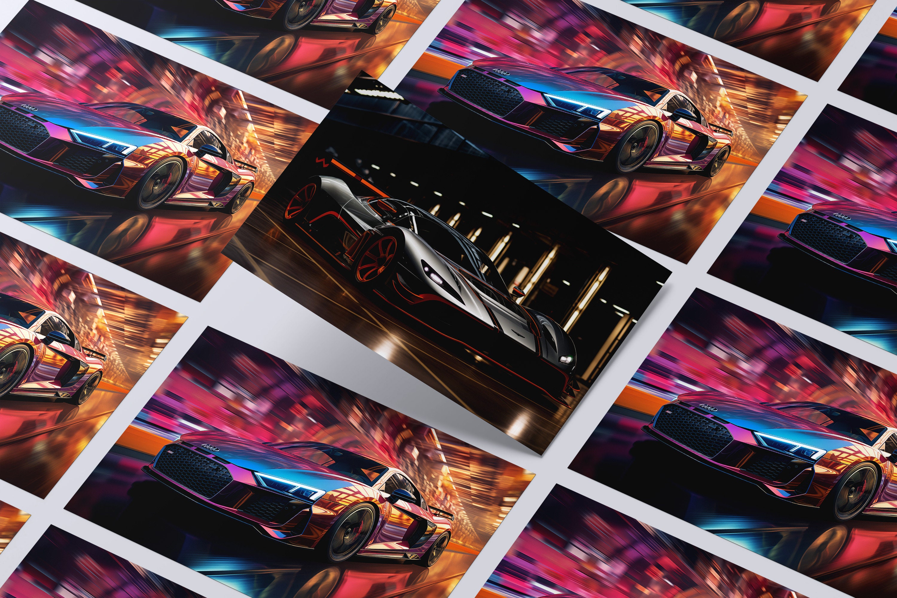 Exotic Supercar Digital Prints: 21 High-resolution Car Images (digital ...