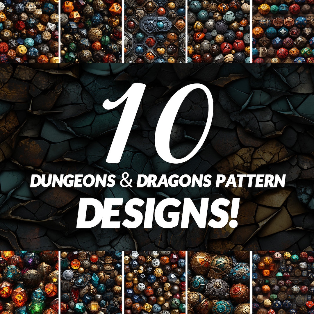 Dungeons & Dragons Digital Paper Collection! - Etsy