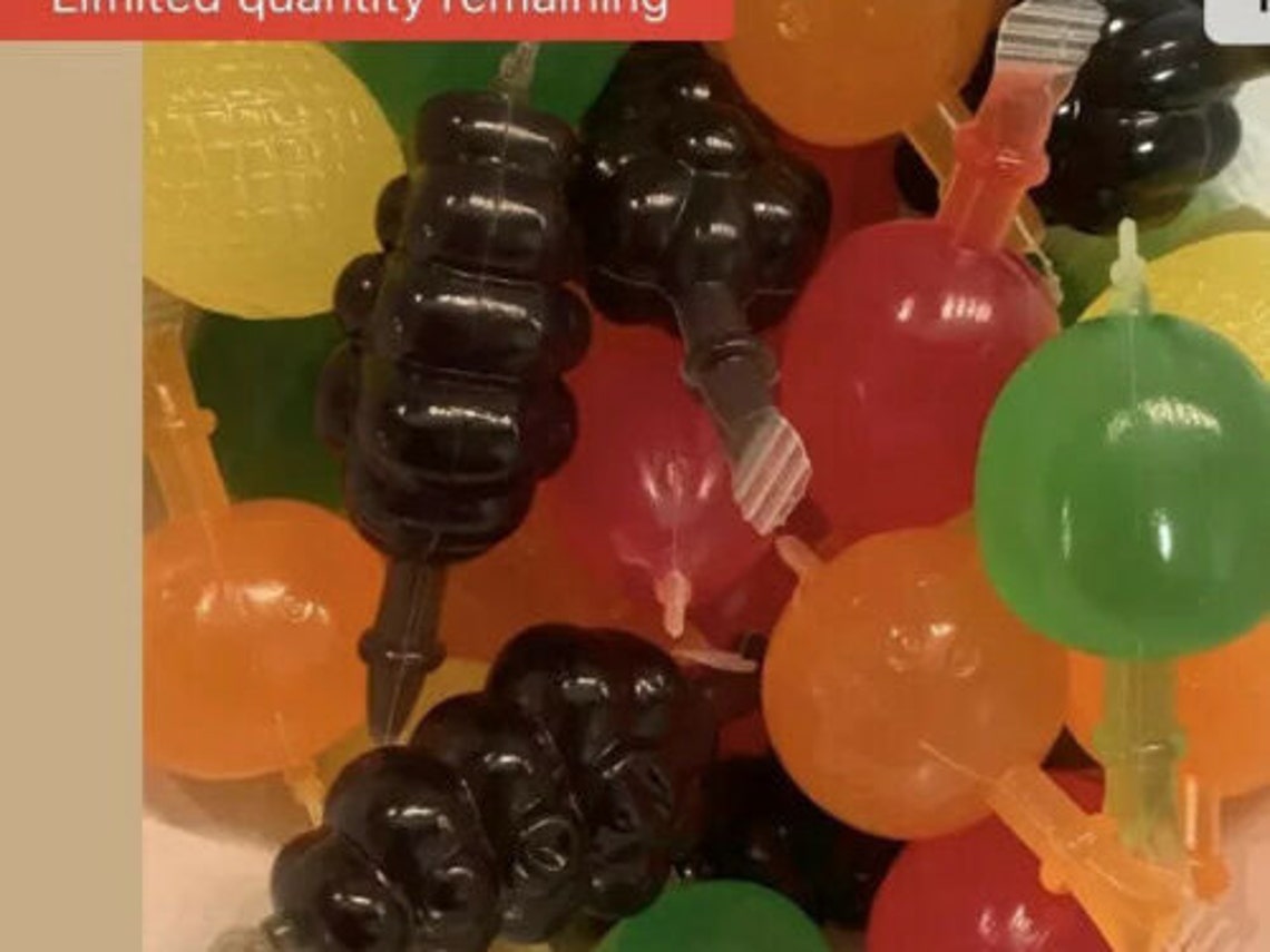 Tik Tok Candy Gold Gely Fruit Jelly Original Tiktok 5 Count Etsy