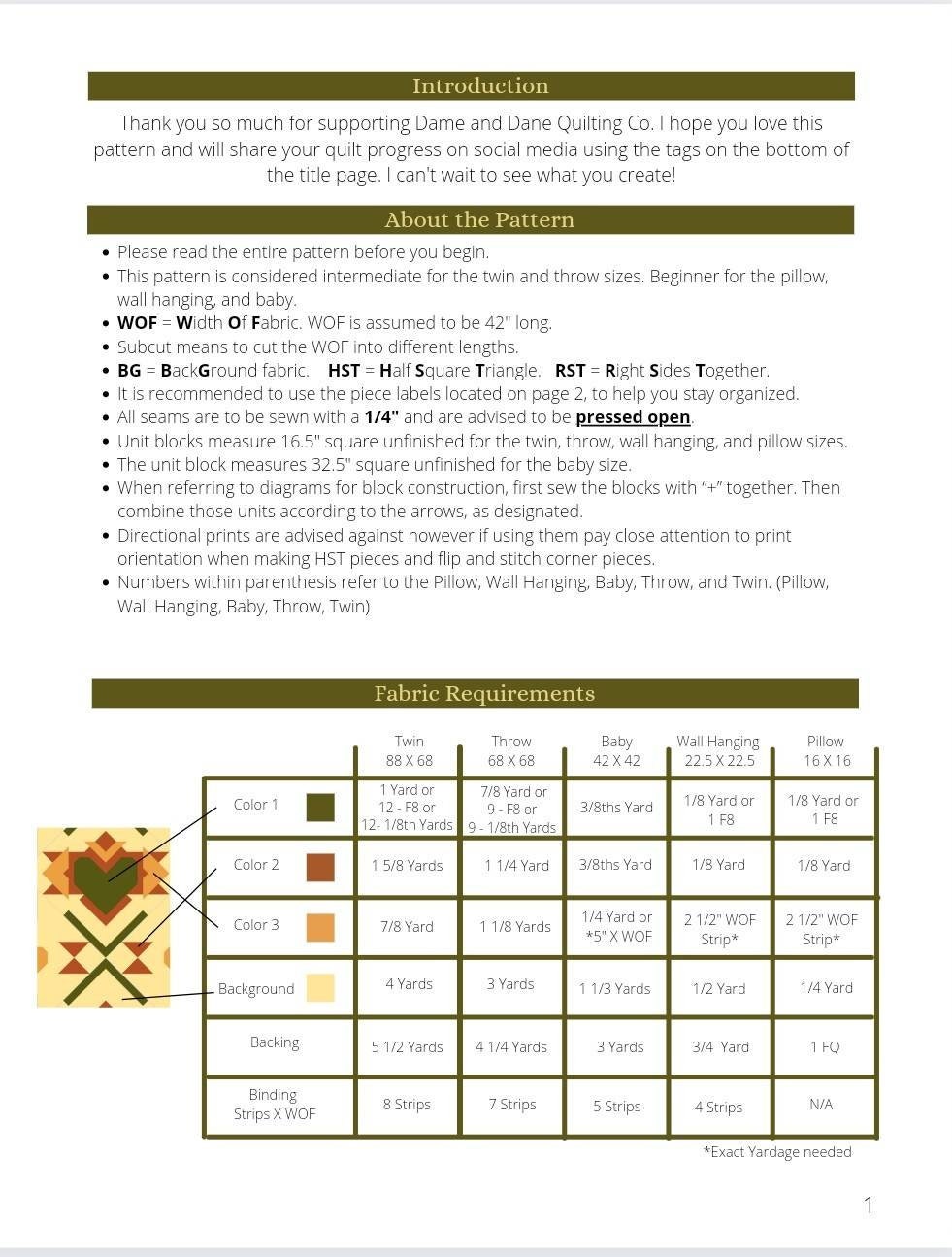 PFD Quilt Pattern, Cross My Heart Quilt, Quilt Pattern, Quilts, PDF - Etsy