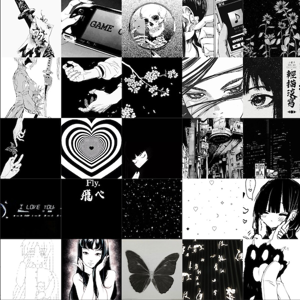 Anime Wall Collage - Etsy