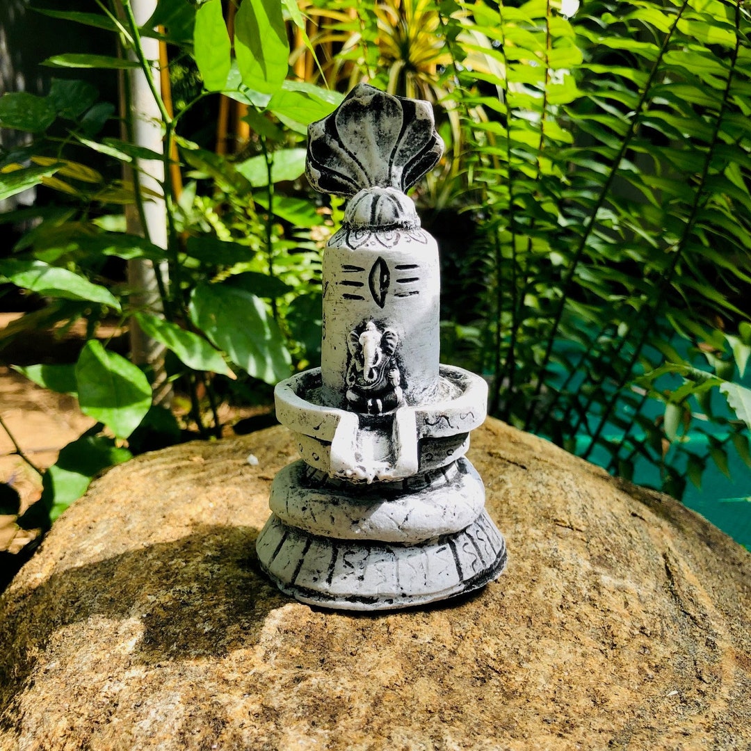 SHIVA LINGAM Statue Stone Shivling Handmade Hindu God,shiva Lingam ...