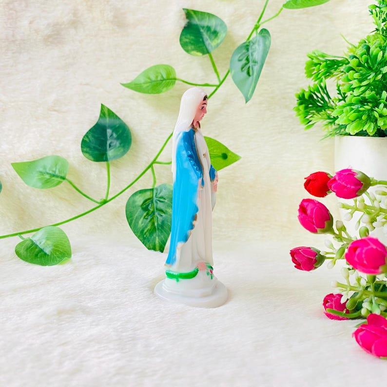 Virgin Mary Mini Sculpture,mother of Jesus,our Lady of Grace,madonna ...