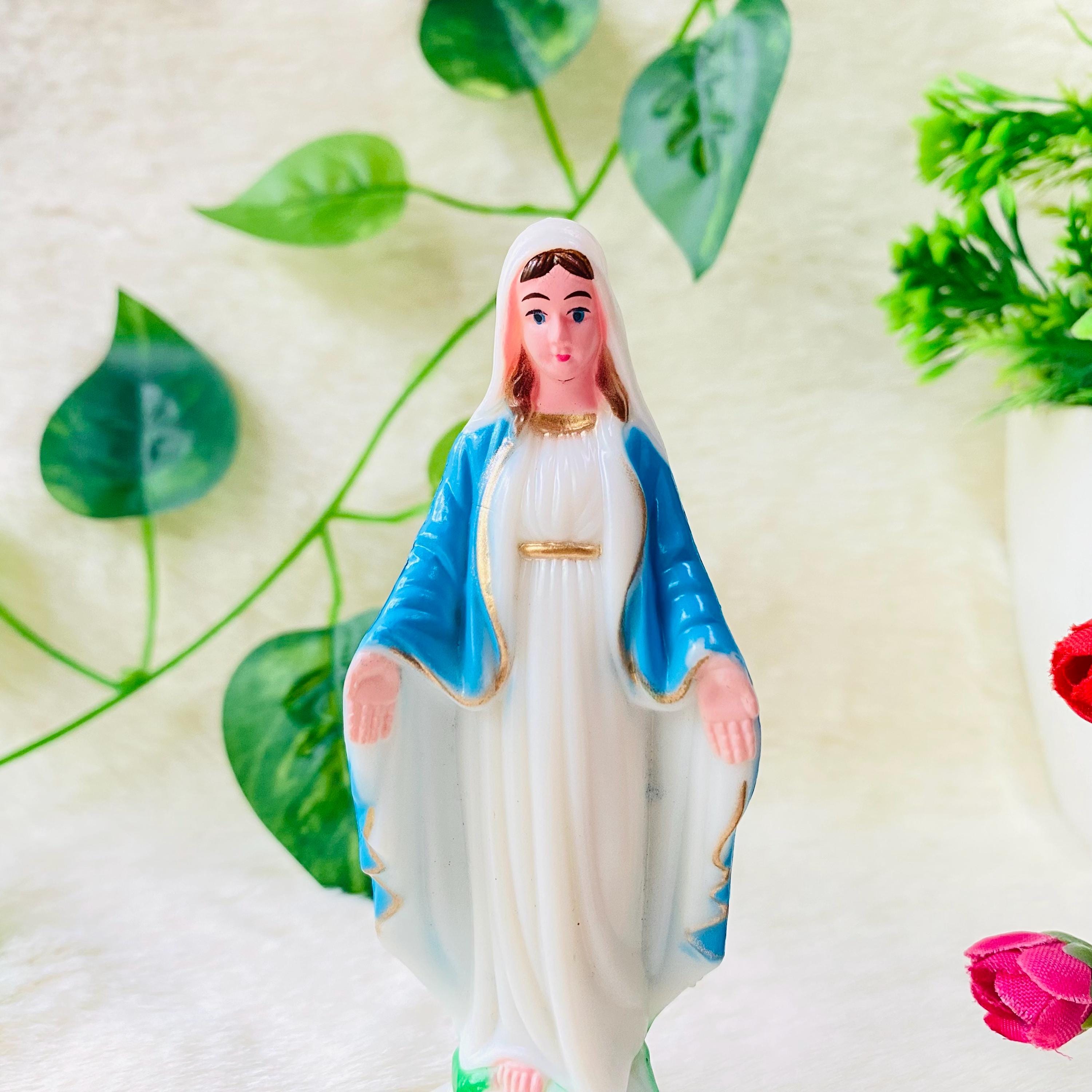 Virgin Mary Mini Sculpture,mother of Jesus,our Lady of Grace,madonna ...