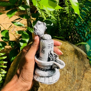 SHIVA LINGAM Statue Stone Shivling Handmade Hindu God,shiva Lingam ...