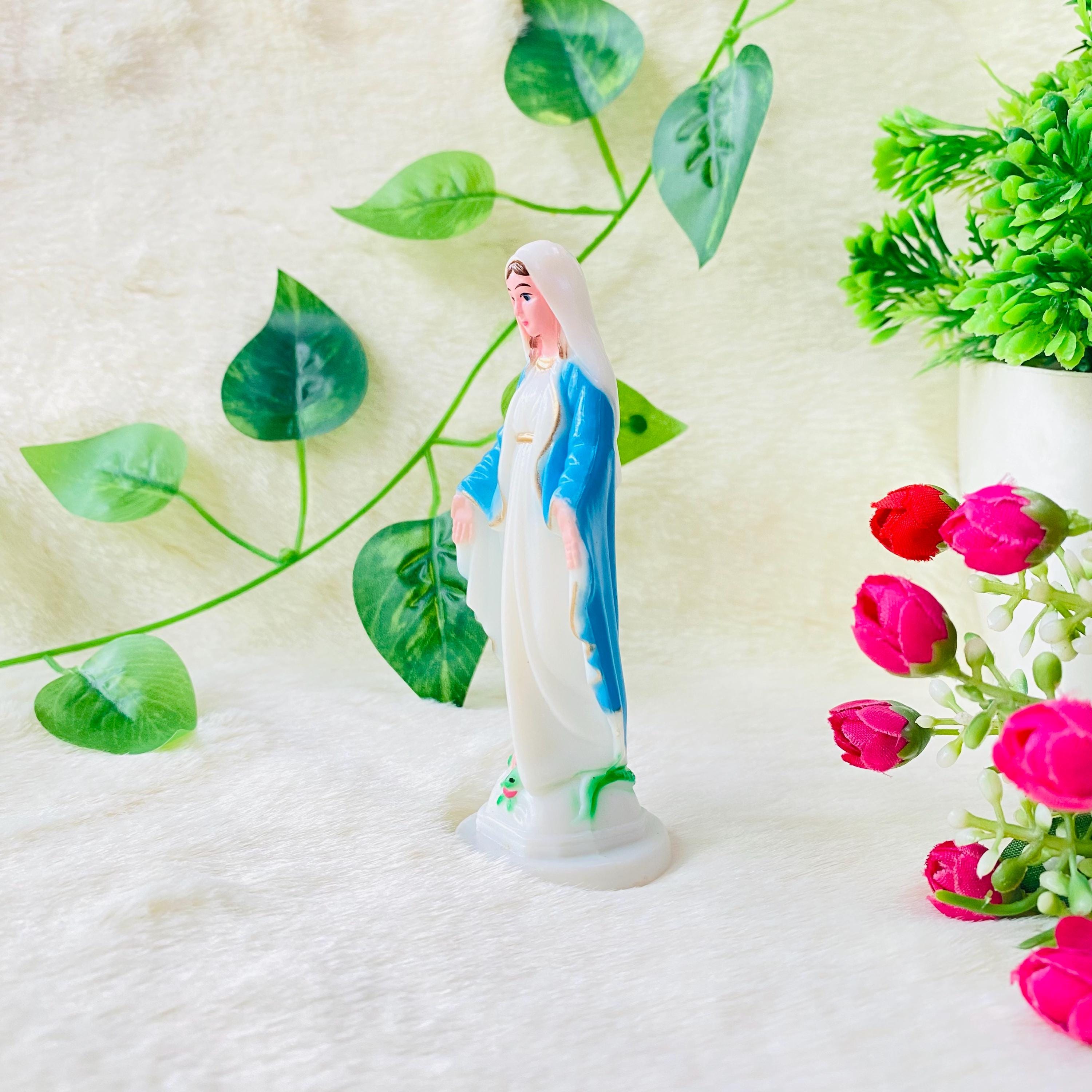 Virgin Mary Mini Sculpture,mother of Jesus,our Lady of Grace,madonna ...