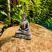 Miniature Stone Buddha Statue - Handcrafted Spiritual Figurine for Home ...