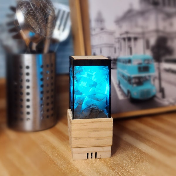 Wood Desk Lamp - Etsy