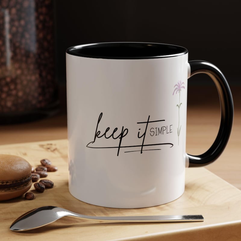 Keep It Simple Mugs - Etsy