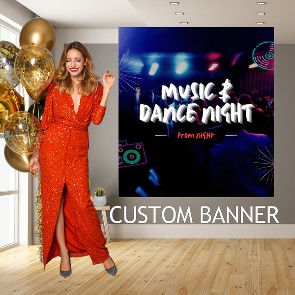 Dance Contest for Party Backdrop - Etsy