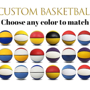 Custom Made Basketball No Minimum,custom Combine Multiple Colors ...