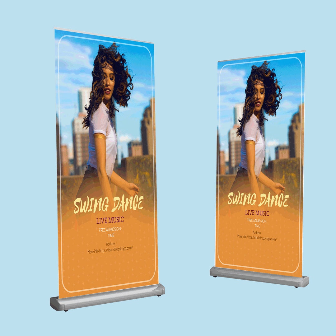 Custom Retractable Banner, Custom Roll up Banner Stand, Pop up Banner ...