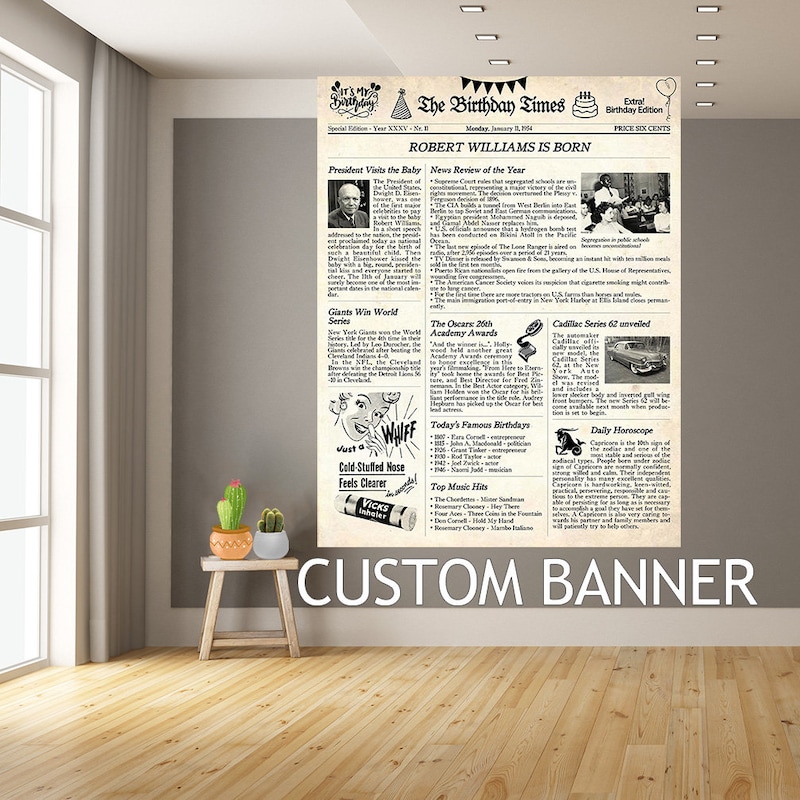 Newspaper Prints - Etsy