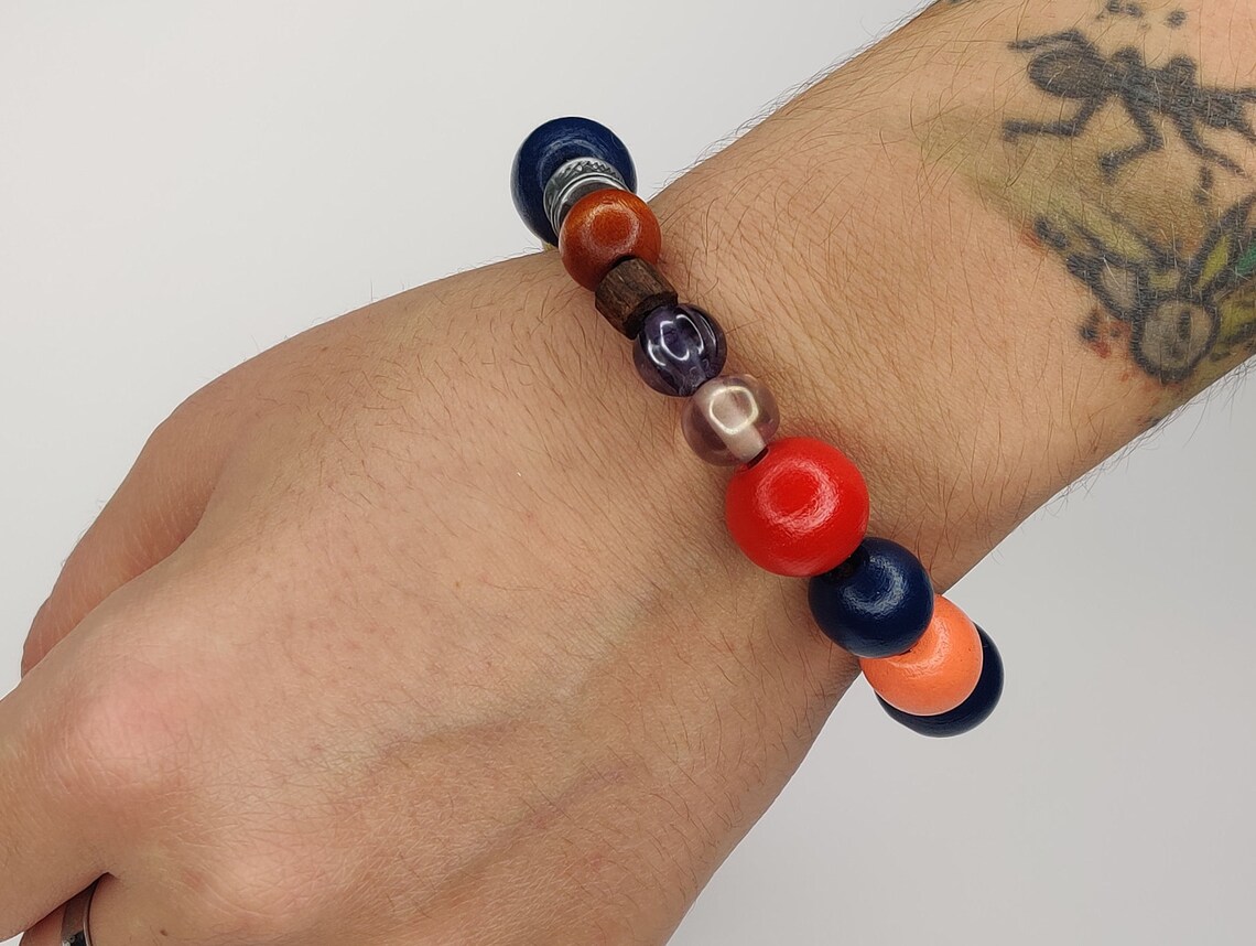 EMO Party Beaded Bracelet | Etsy