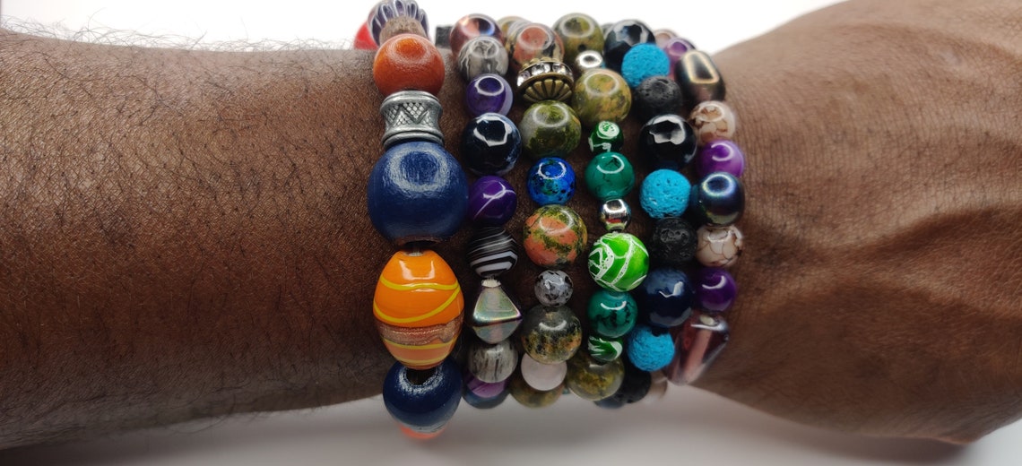 EMO Party Beaded Bracelet | Etsy