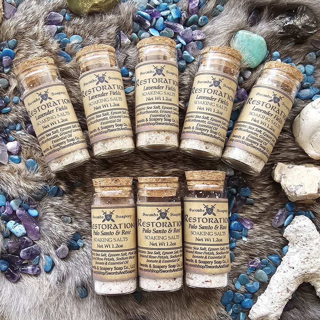 Restoration Fragrant Fantasy-inspired Artisan Spa Bath Salts - Etsy