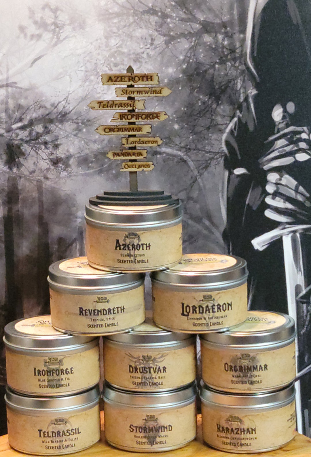 Wow 8-oz Candles World of Warcraft-inspired - Etsy