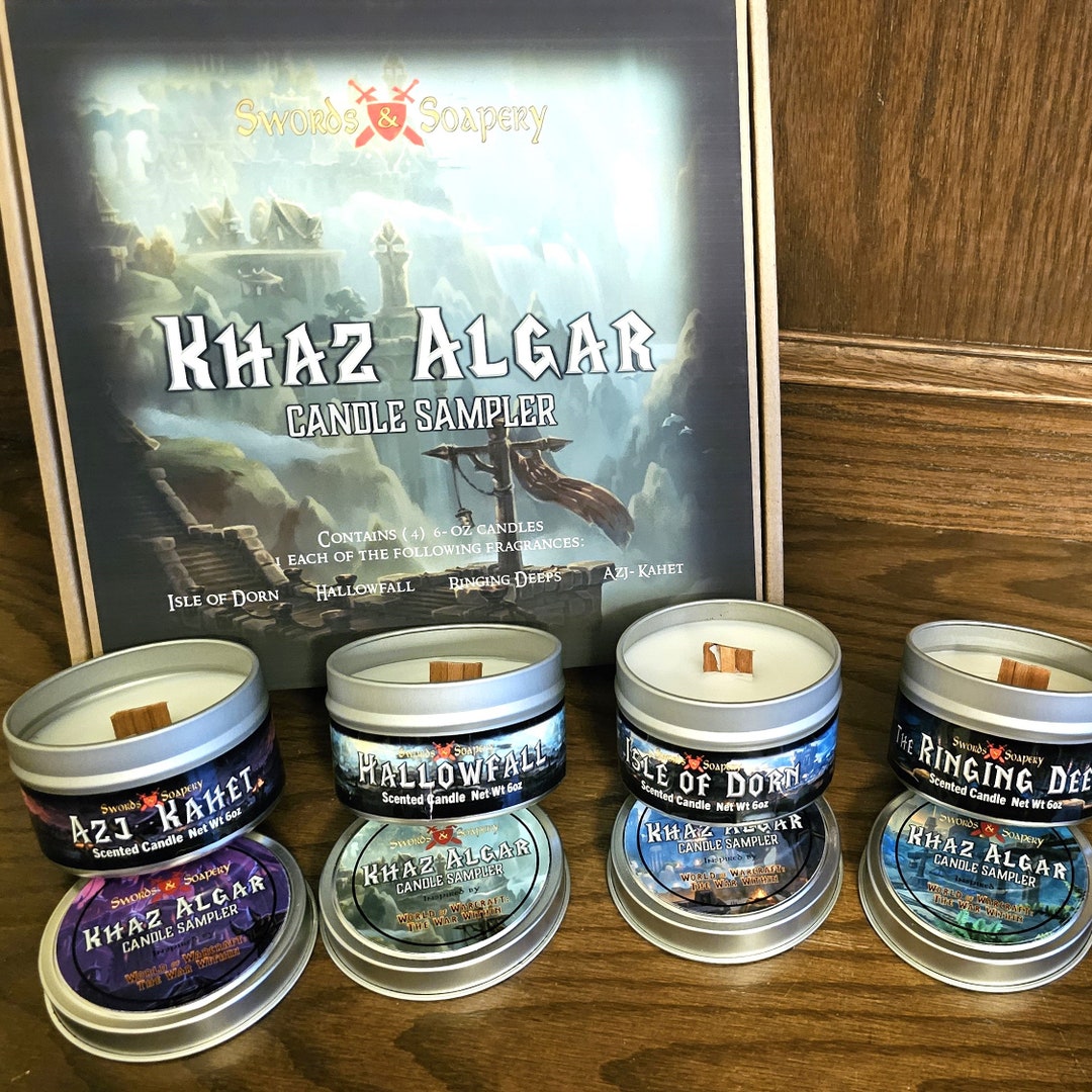 TWW the War Within Wow Candle Tin Sets* World of Warcraft-inspired FREE ...