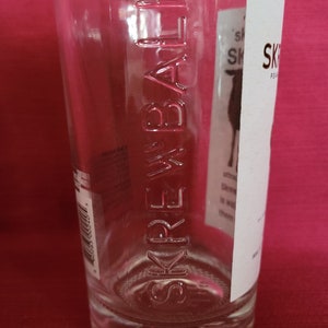 Skrewball Peanut Butter Whiskey Whisky Bottle Candle, Recycled Bottle ...