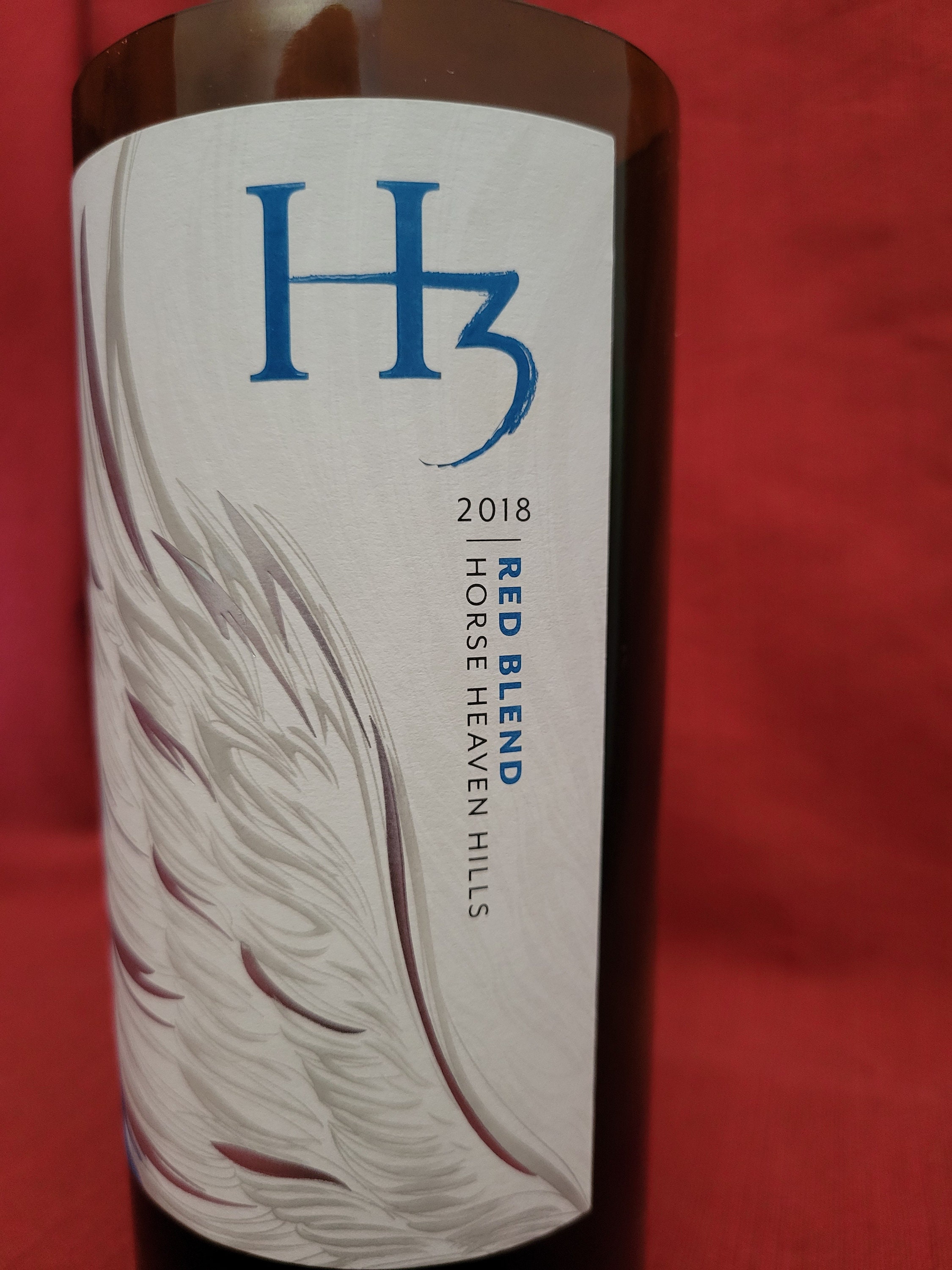 H3 2018 Red Blend Horse Heaven Hills Wine Bottle Candle - Etsy