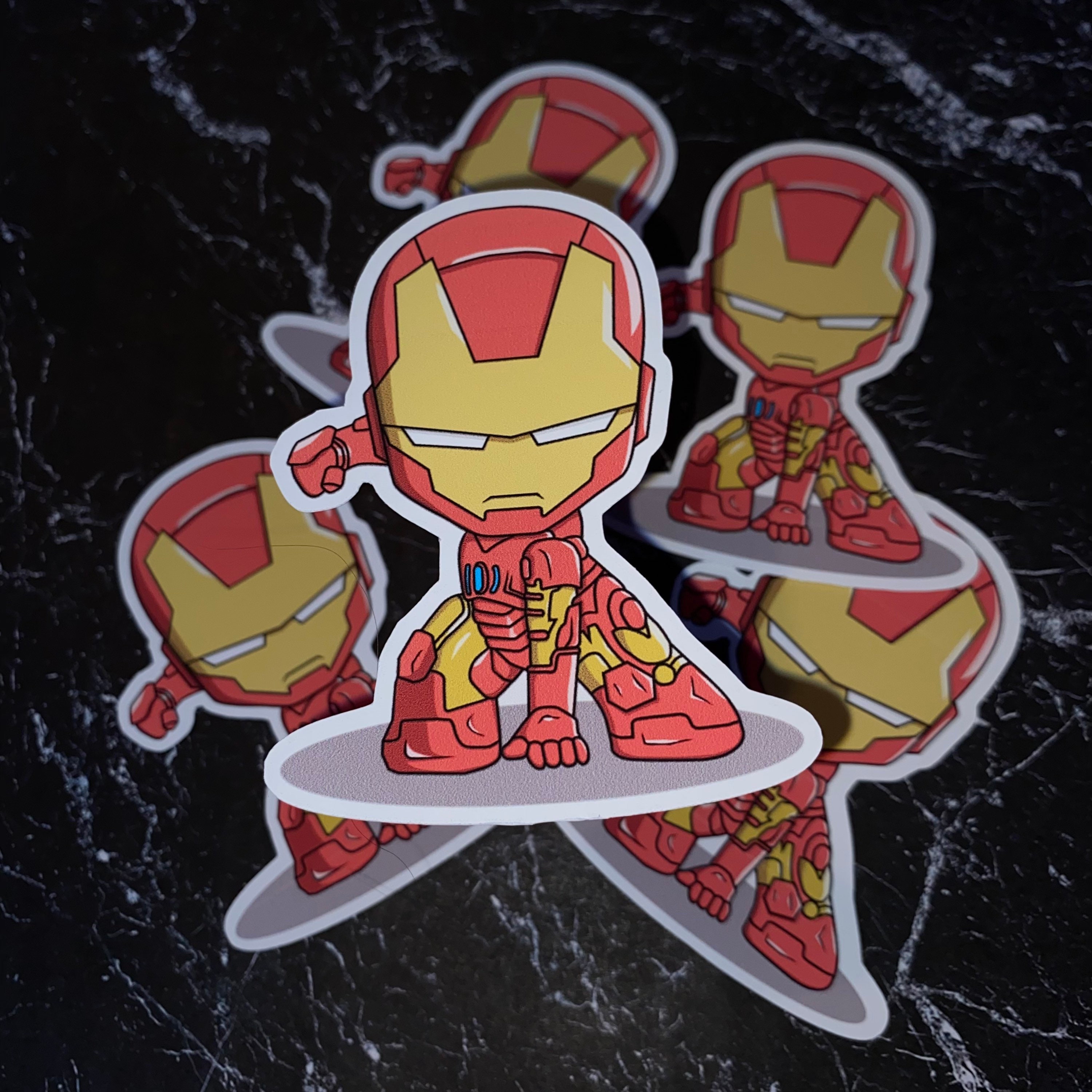 Weatherproof Avengers Sticker Iron Man Paper, Party & Kids Papercraft ...