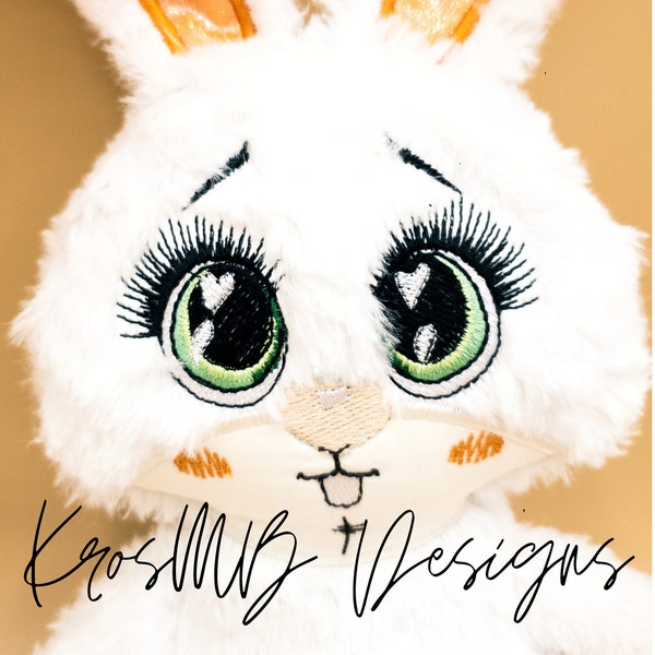 Big Eye Bunny Plush - Etsy