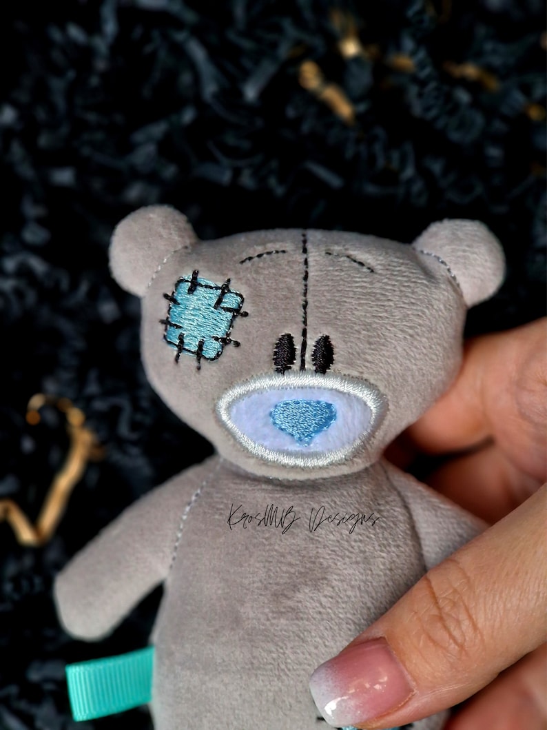 ITH in the Hoop Tiny Teddy Bear Machine Embroidery File 3 Size - Etsy UK