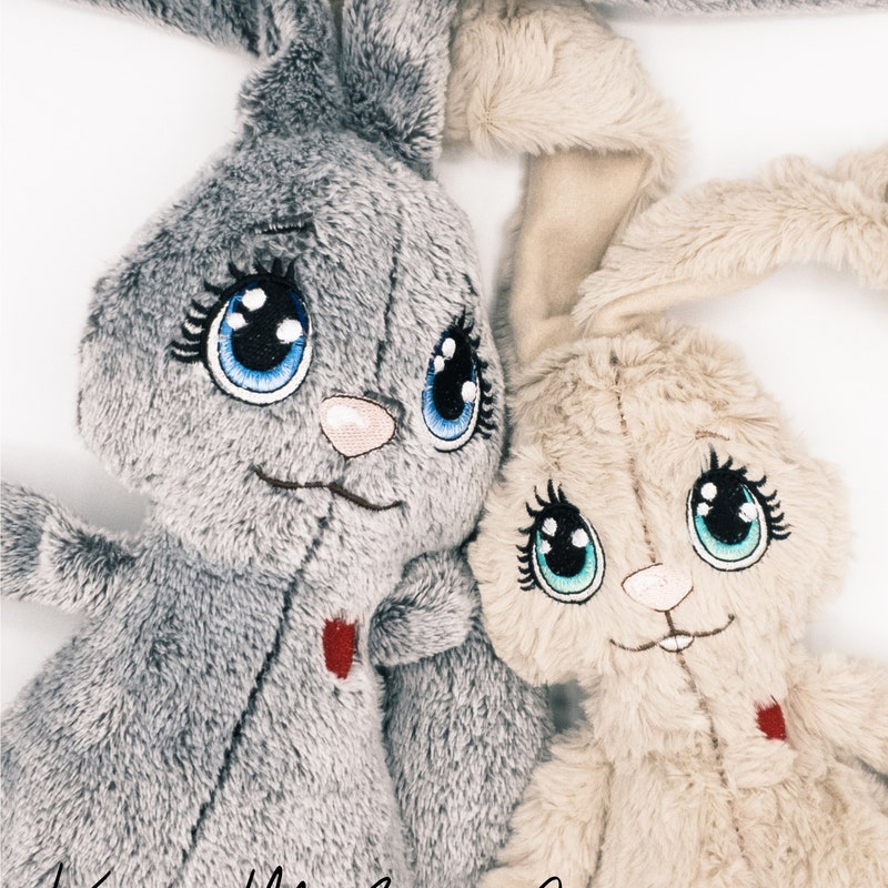 Big Eye Bunny Plush - Etsy