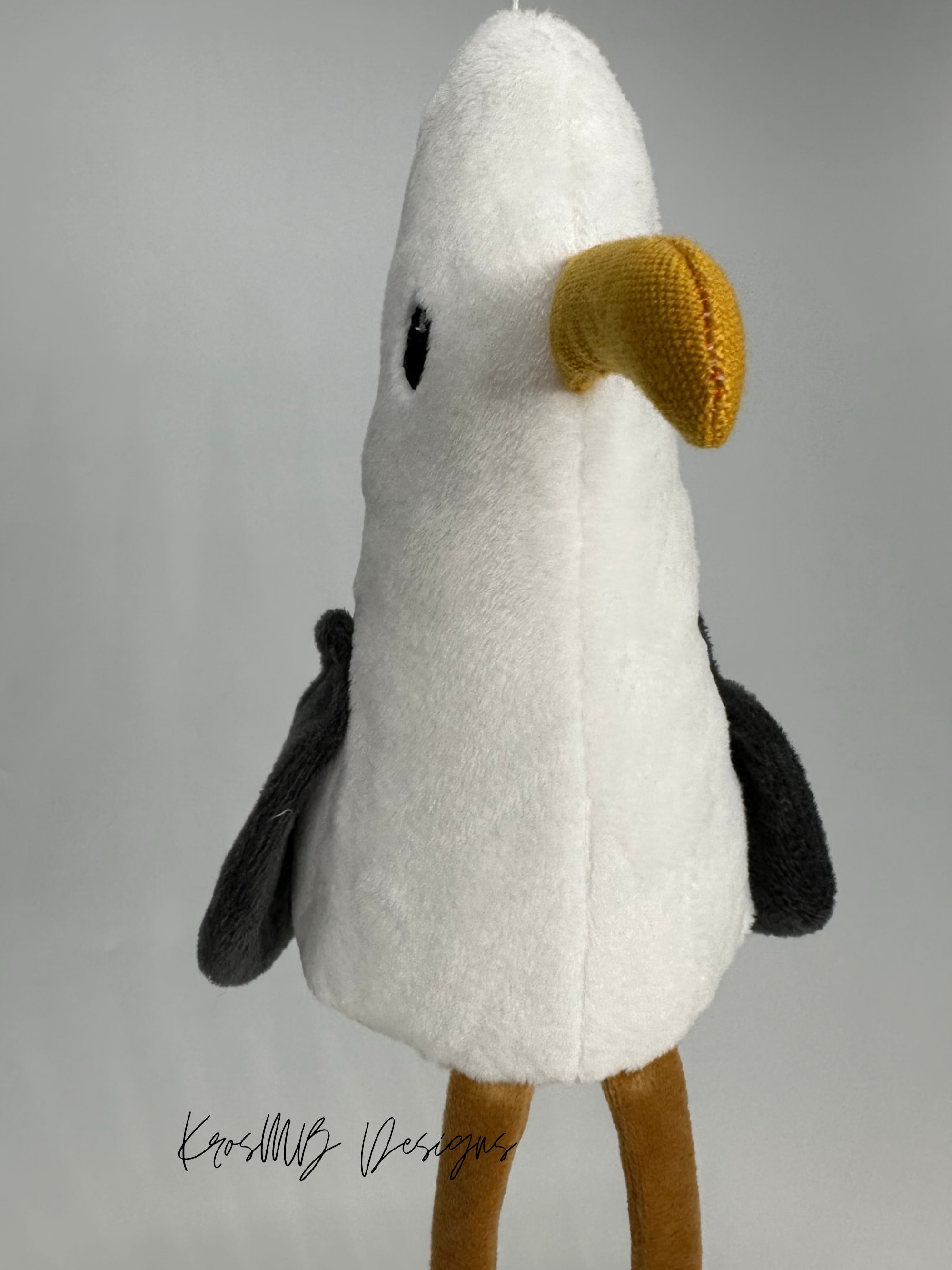 ITH in the Hoop Machine Embroidery Seagull Toy Design - Digital ...