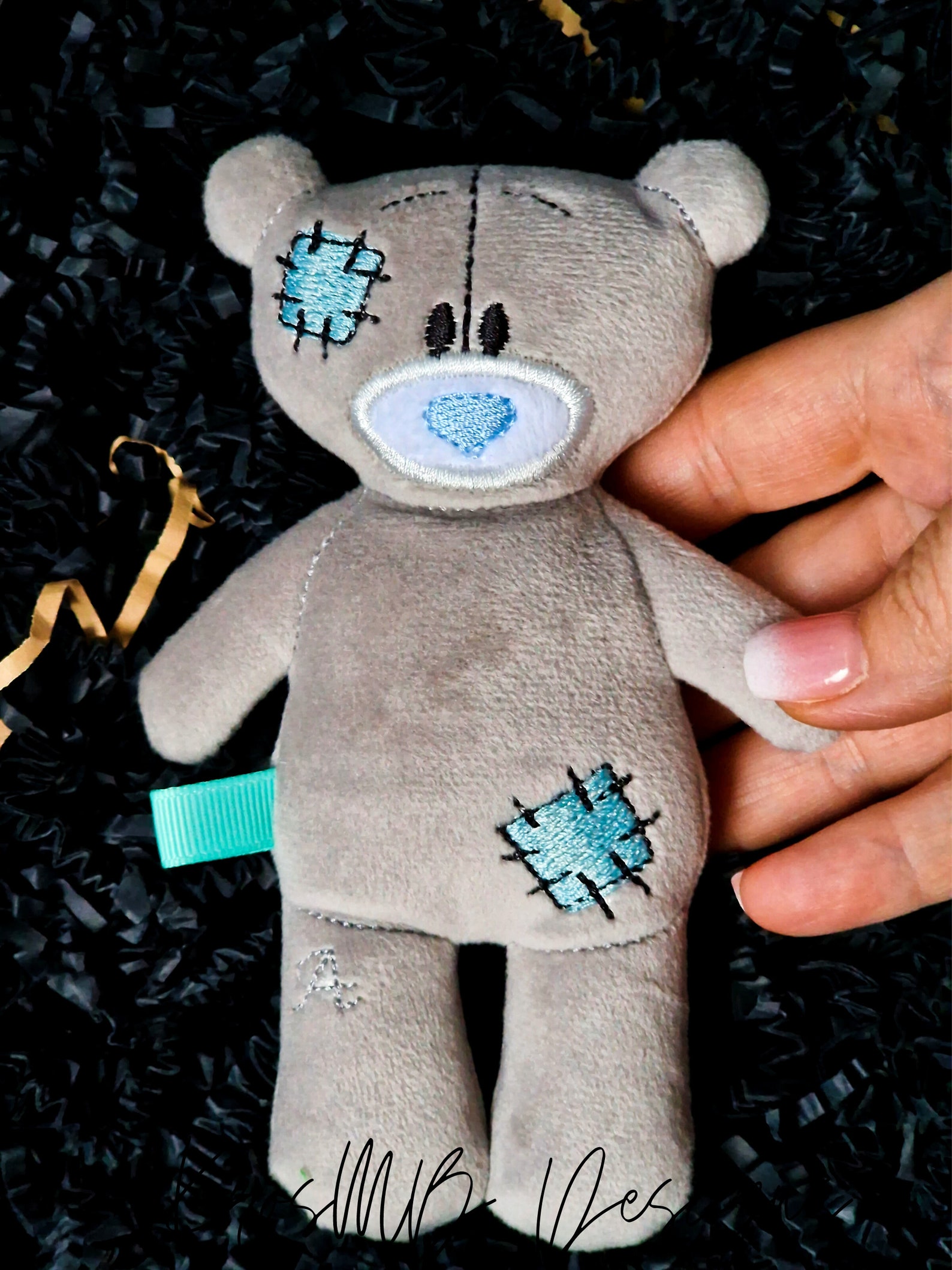 ITH in the Hoop Tiny Teddy Bear Machine Embroidery File 3 Size - Etsy UK