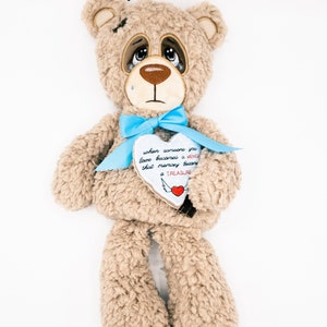 ITH Memory Bear Embroidery File: Teddy & Lovey (digital Download) - Etsy