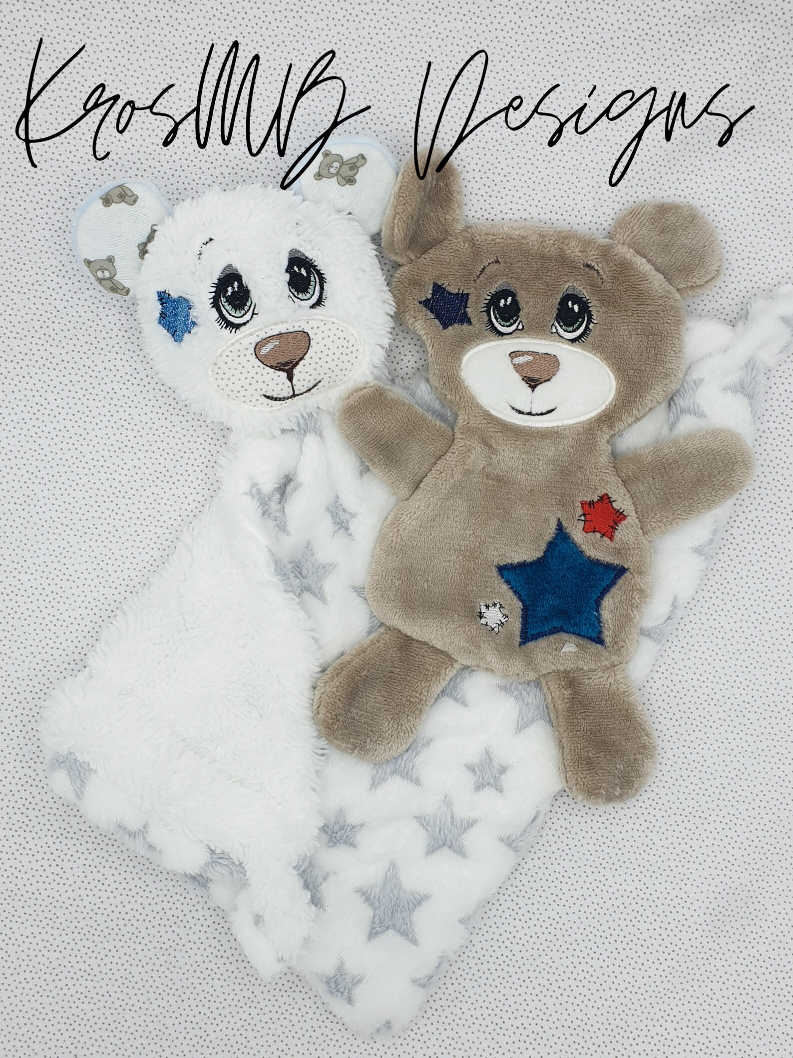 ITH in the Hoop HUG ME Teddy Bear Lovey Pattern Machine - Etsy