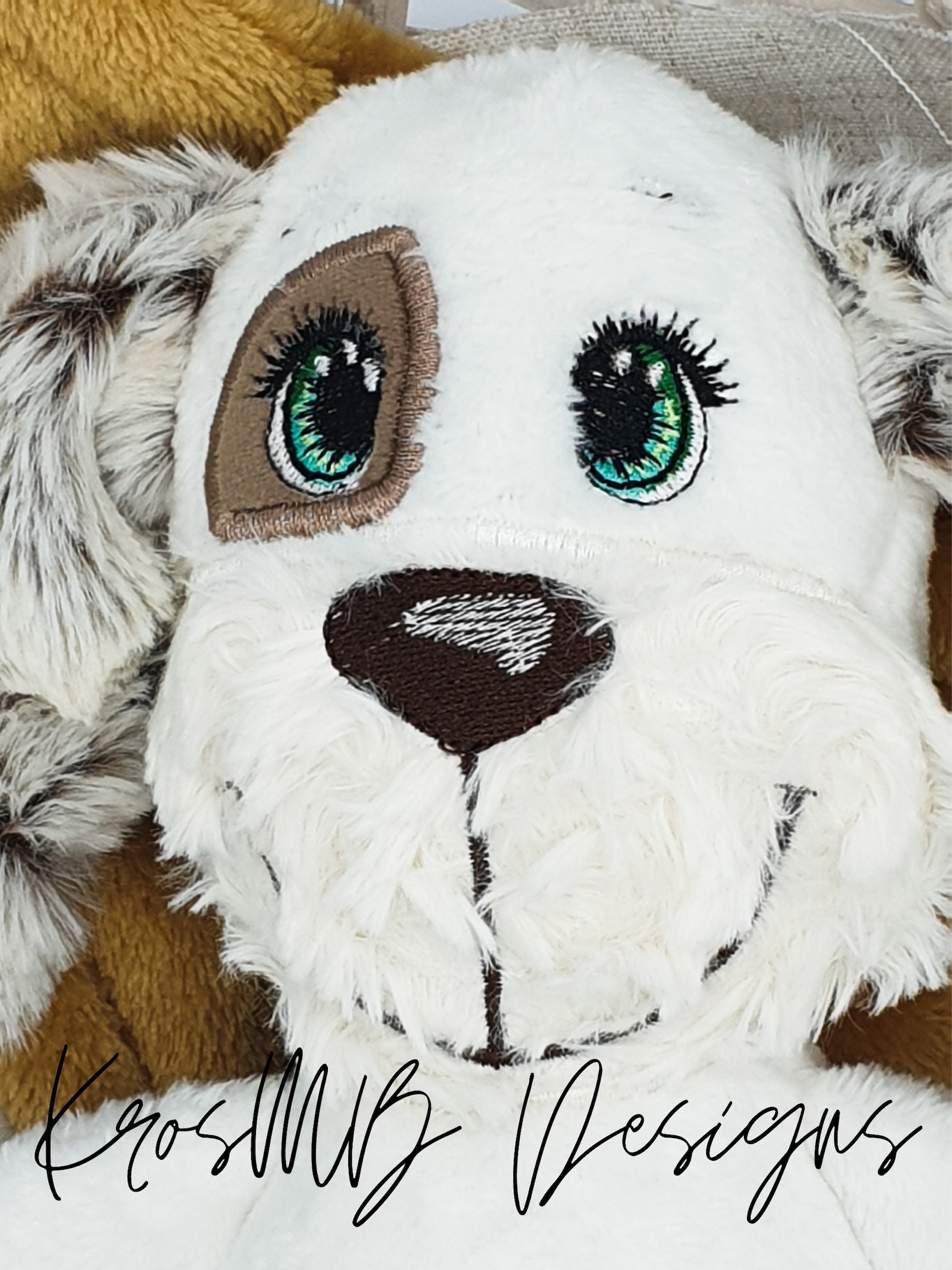 ITH in the Hoop Embroidery File Puppy, 1 Size,16x26cm Hoop - Etsy