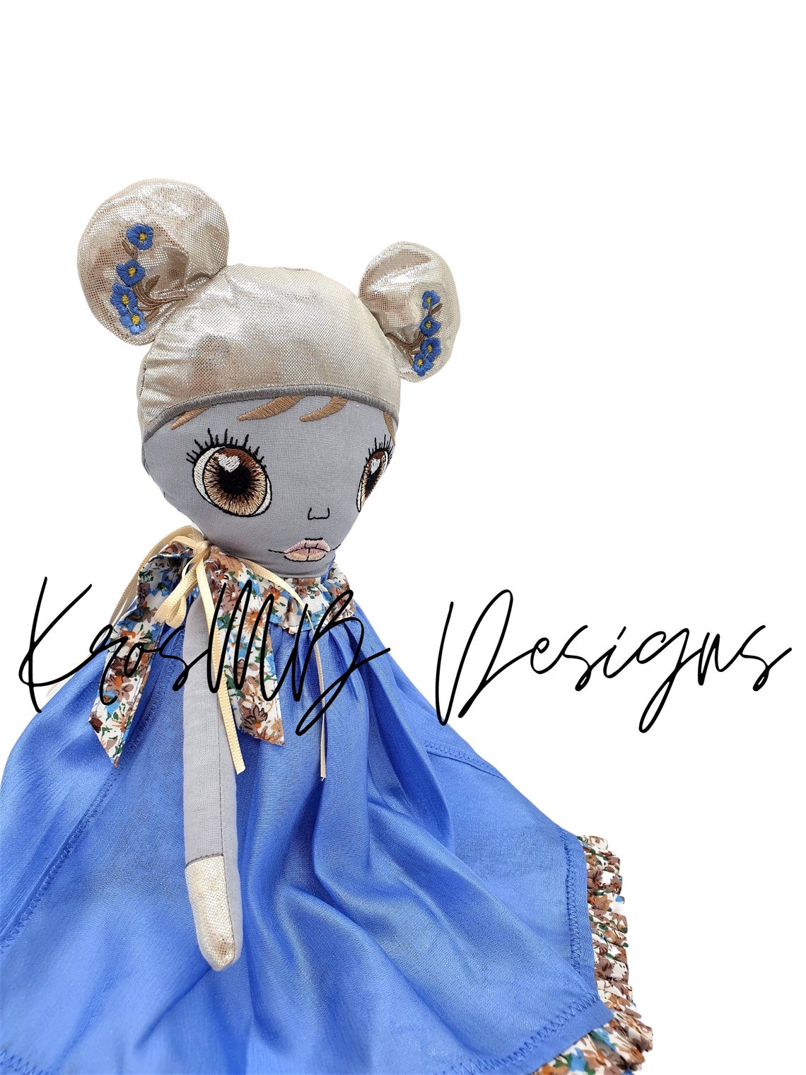 ITH in the Hoop Button Joint Mouse Doll Embroidery Design - Etsy