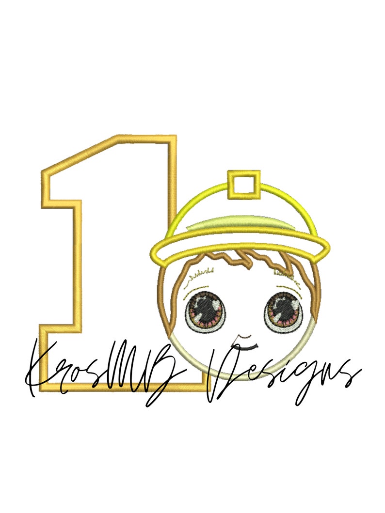 Applique Constructor Boy Embroidery Design Machine | Etsy