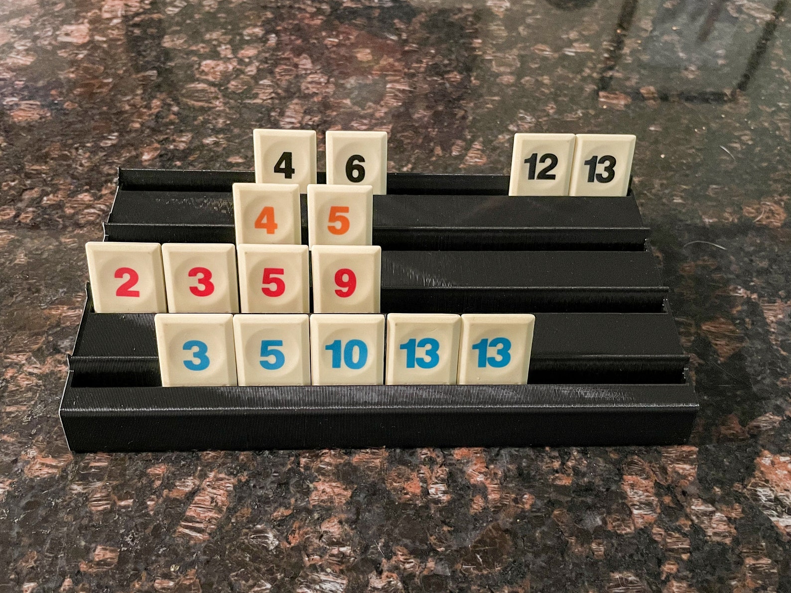 Four Tiered Rummikub Rack - Original Size (9") - Etsy
