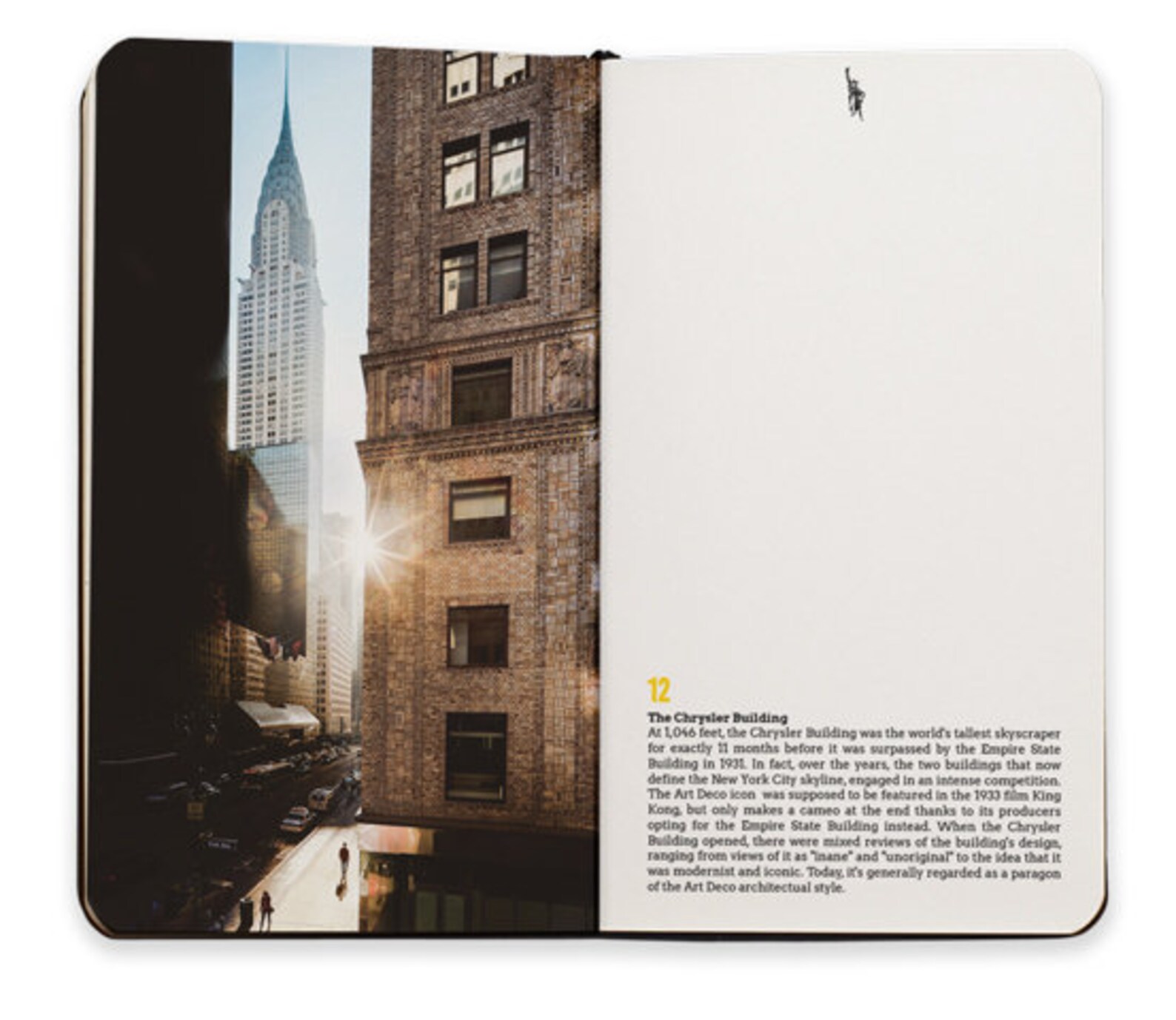 Yellow New York Notebook NYC Inspirational Travel Gift Big | Etsy UK