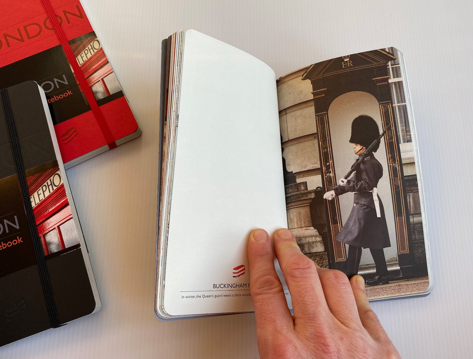 Red Cover London Notebook, London Travel Gift, London Travel Sketchbook ...