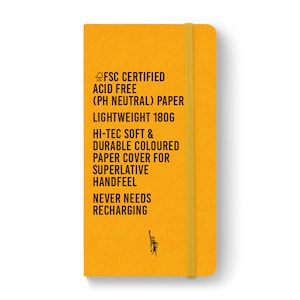 Yellow New York Notebook, NYC Inspirational Travel Gift, Big Apple ...