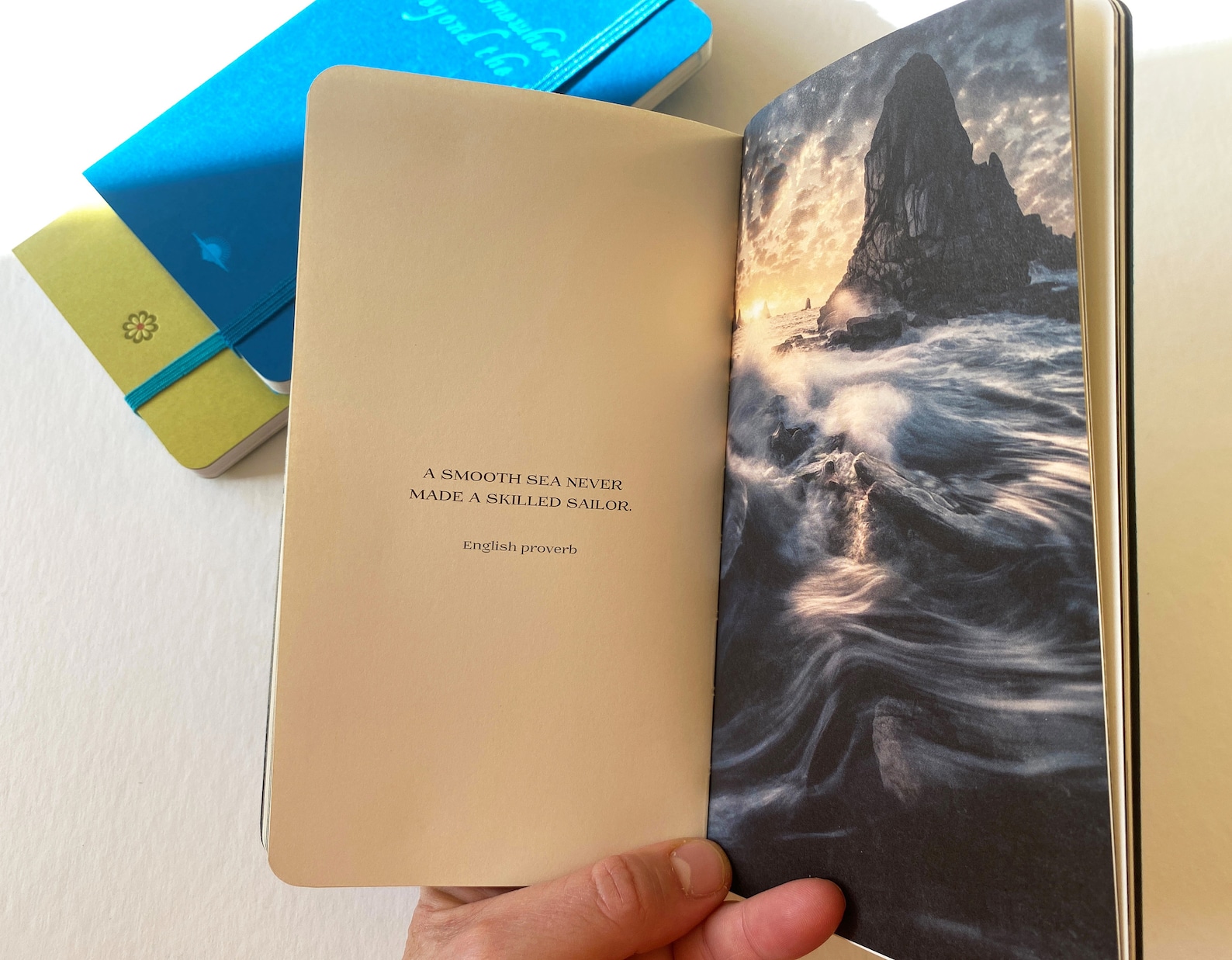 Somewhere Beyond the Sea! Ocean Notebook With Motivational Quotes, Sea ...