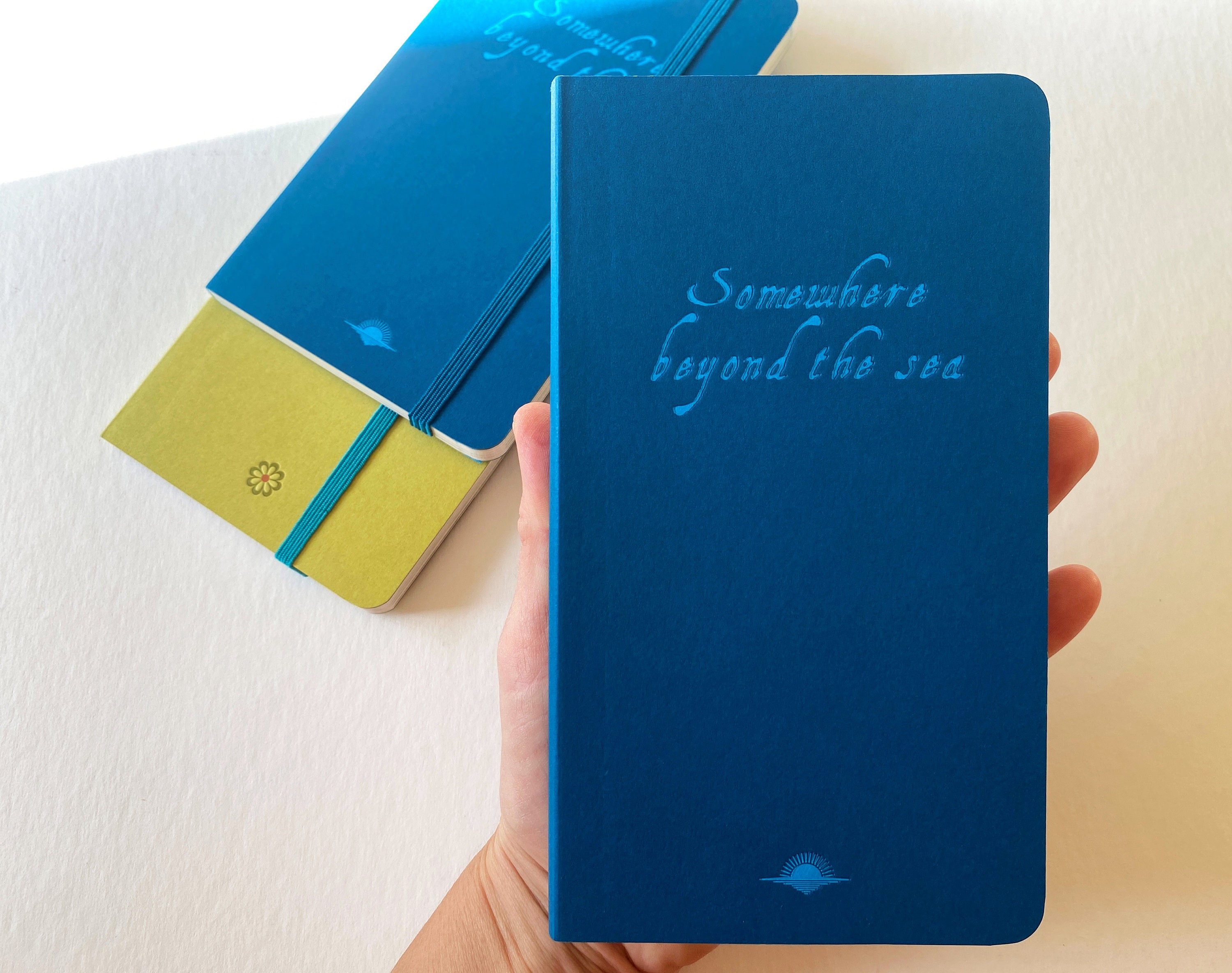 Somewhere Beyond the Sea! Ocean Notebook With Motivational Quotes, Sea ...